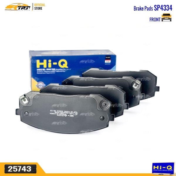 SP4334 - Bố Thắng - Má Phanh TRƯỚC Kia K5 Hyundai TUCSON 2022- Hi-Q Sansing Korea