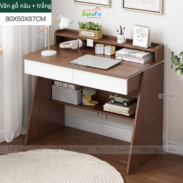 Bàn học, bàn làm việc chân hình thang BLV-76 | ZataFu