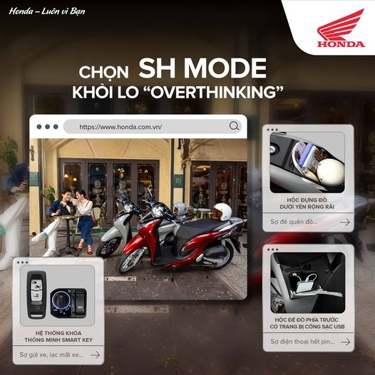 😍 Chọn SH Mode, khỏi lo overthinking 😎 | Nam Sương Motor