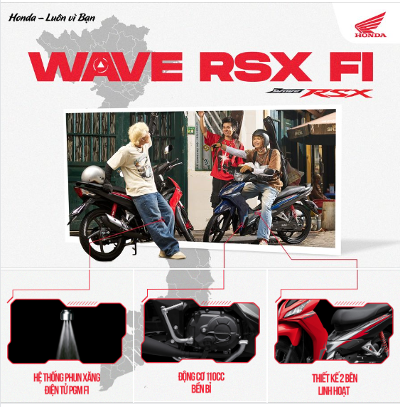 WAVE RSX FI 2024 - Phượt đèo dốc không ngại, đường khó vẫn chơi với Wa ...