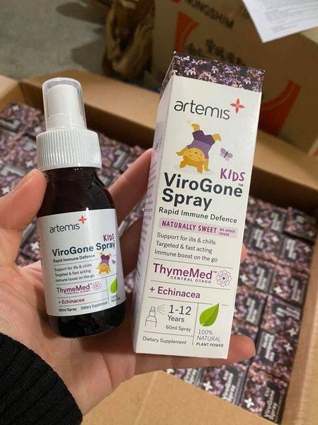 XỊT TĂNG ĐỀ KHÁNG ARTEMIS KIDS VIROGONE