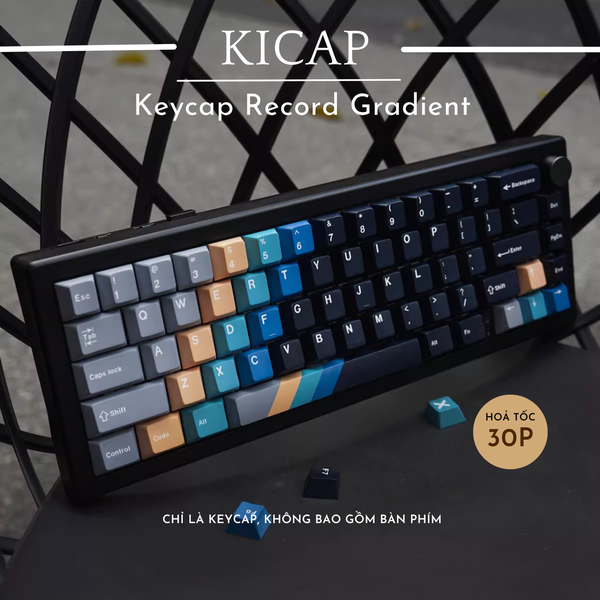 Bộ keycap Record Gradient | Kicap