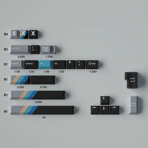 Bộ keycap Record Gradient | Kicap