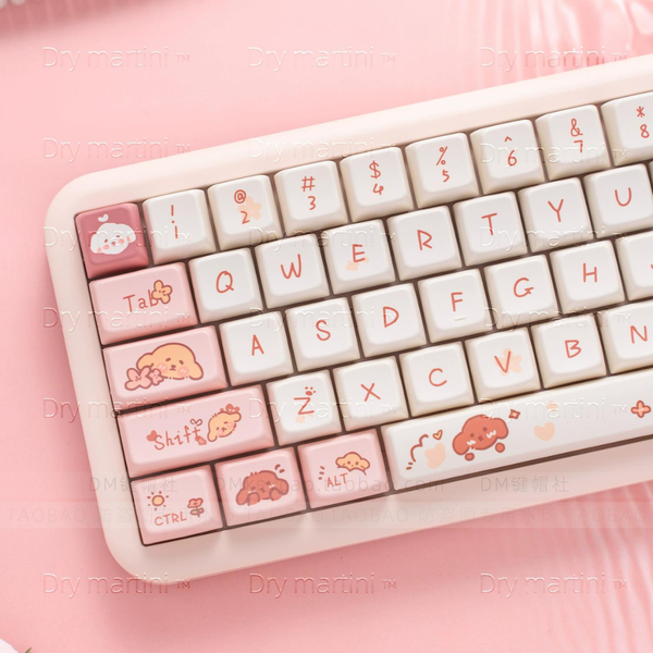 Keycap MDA Powder Puff Dog | Kicap