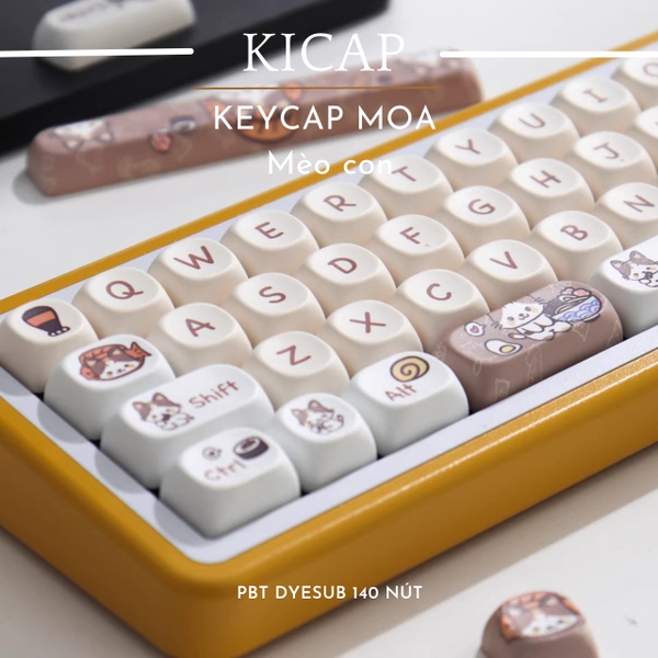 Keycap MOA Mèo con | Kicap
