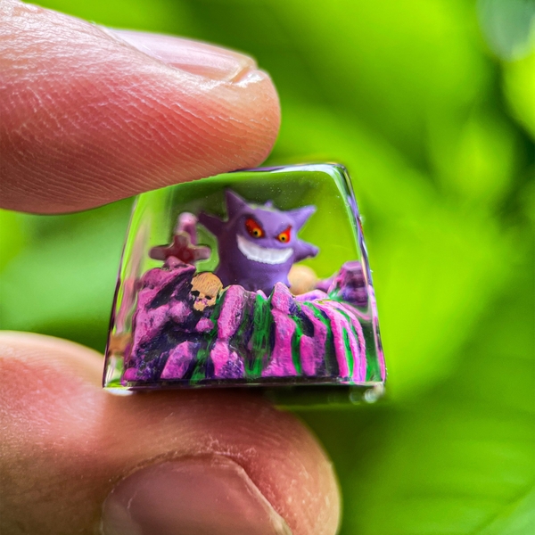 Keycap Pokemon Gengar Artisan Resin | Kicap