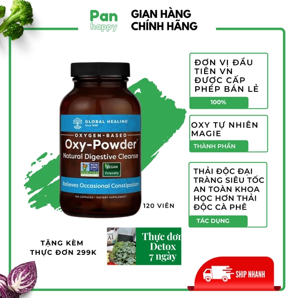 Thứ bạn cần biết về thải độc đại tràng oxy powder hiệu quả