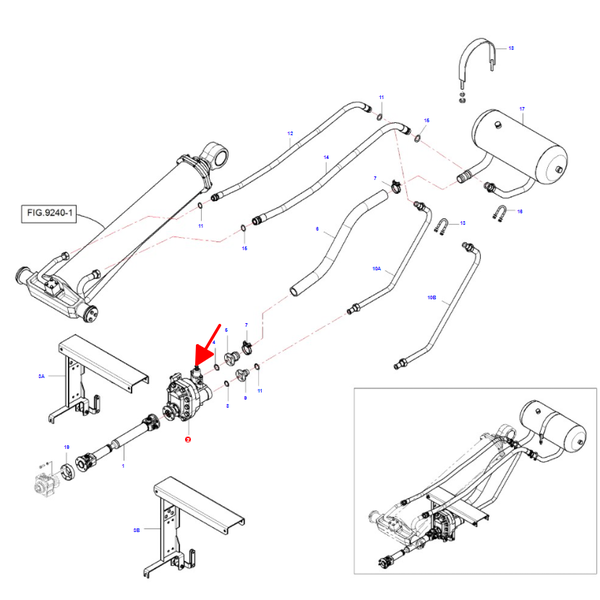 Bơm ben Daewoo Novus 15T - NT Auto Parts Co., Ltd