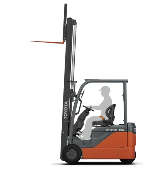 Xe nâng điện Toyota 3 bánh 8FBE15