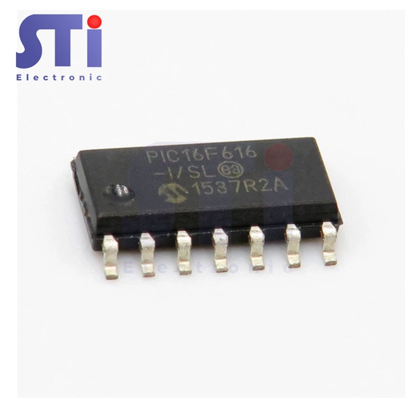 PIC16F616-I/SL SOP14 | STI ELECTRONIC