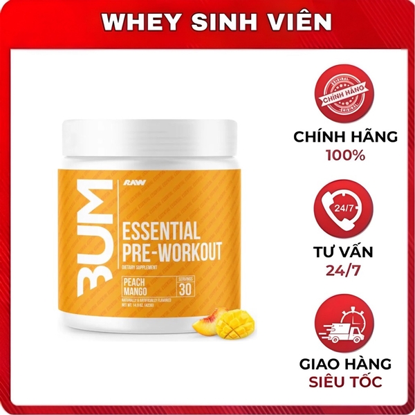 Essential Pre - Workout CBum | wheysinhvien