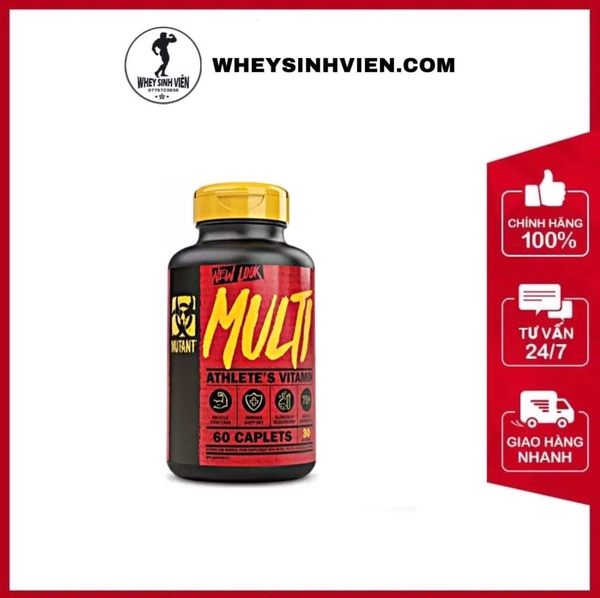 Mutant Multivitamin (60 viên) | wheysinhvien