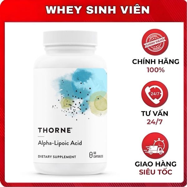 Thorne Alpha - Lipoic Acid | wheysinhvien