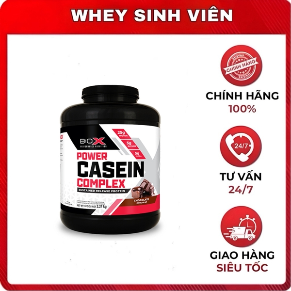 Biox Whey Power Casein Complex 5lb | wheysinhvien