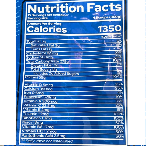 Raze Mass Gainer | wheysinhvien