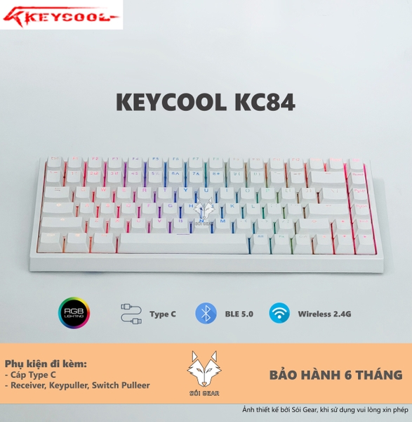 Hướng dẫn sử dụng Keycool KC84 3-Modes
