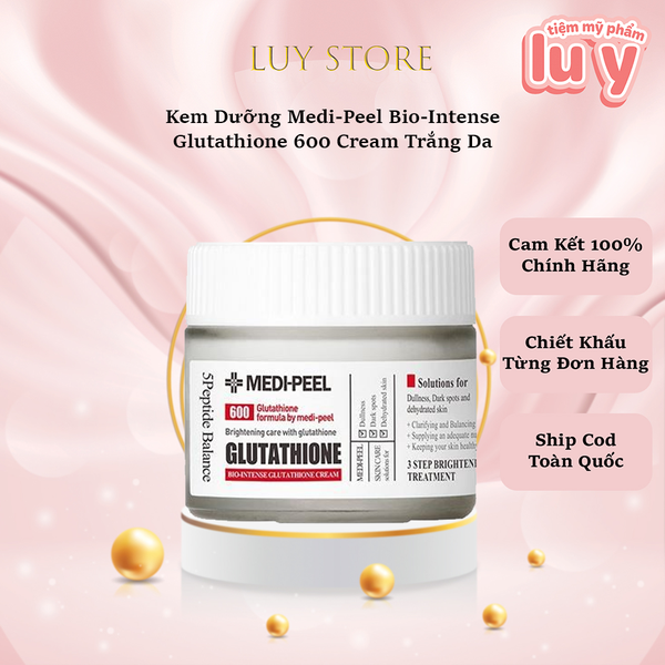 Kem Dưỡng Da Glutathione 600 - Medi Peel | LU.Y Store