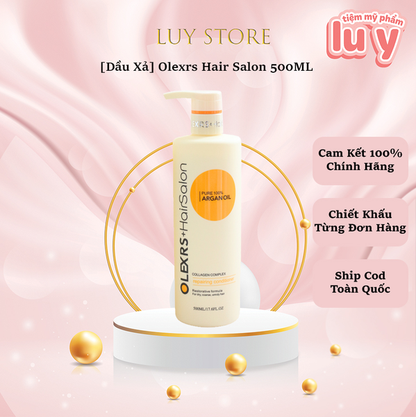 Dầu Gội - Xả OLEXRS ARGAN OIL | LU.Y Store
