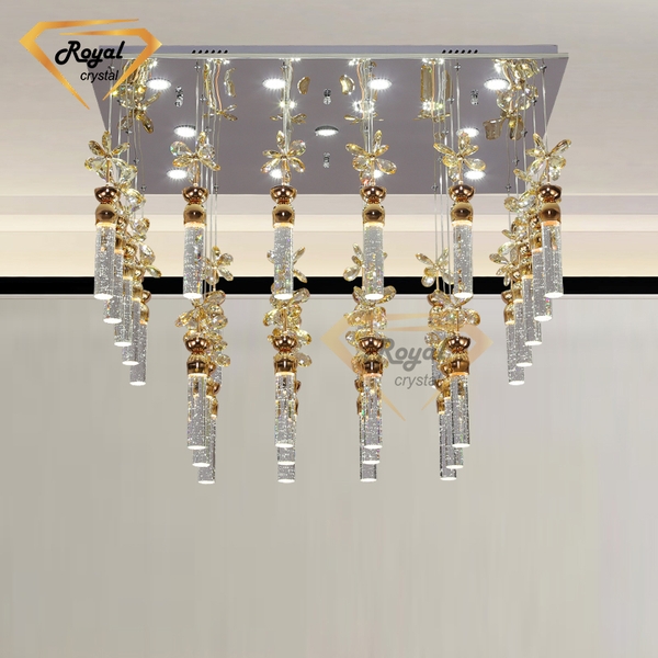 Đèn pha lê thông tầng TT 013 ROYAL CRYSTAL