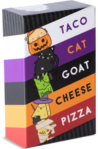 Taco Cat Goat Cheese Pizza: Halloween Edition Merry Meeple