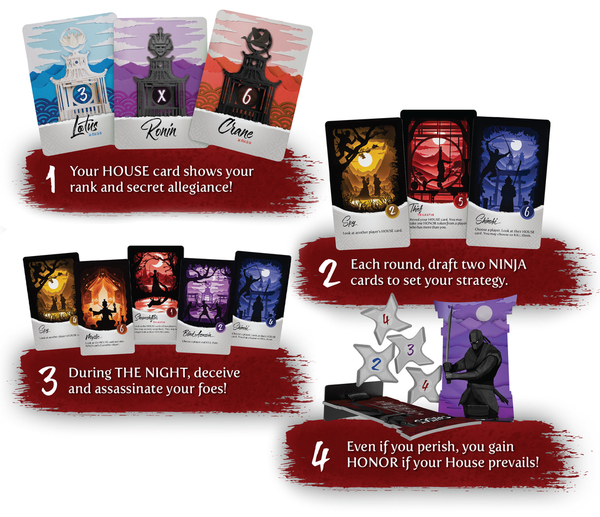 Night of The Ninja Merry Meeple