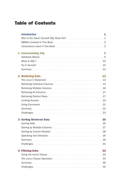 SQL in 10 Minutes a Day 5th Edition