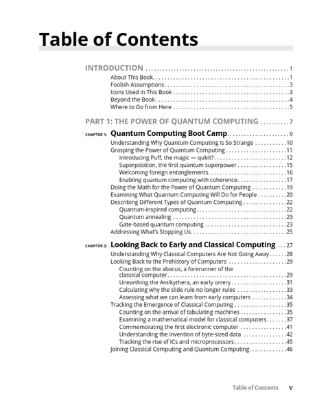 Quantum Computing For Dummies