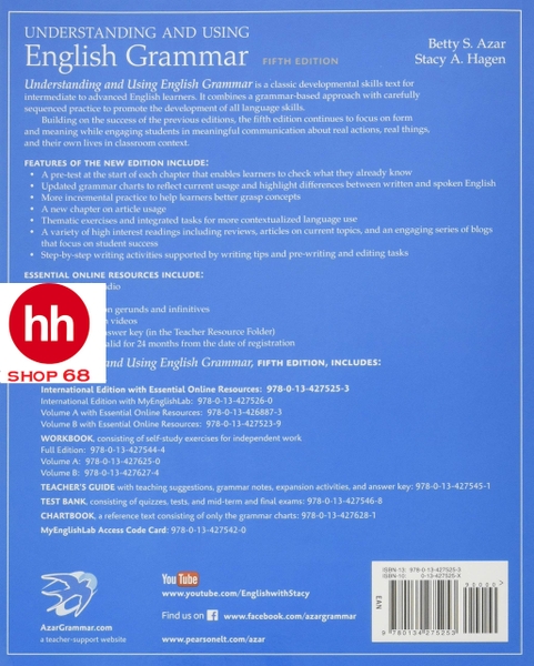 Understanding and Using English Grammar 5th Betty Azar