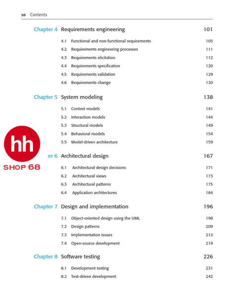 Software Engineering 10th Edition
