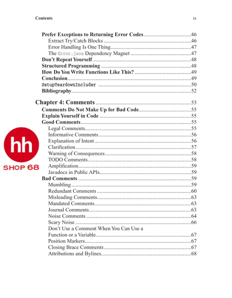 Clean Code: A Handbook of Agile Software Craftsmanship