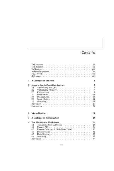 Operating Systems: Three Easy Pieces