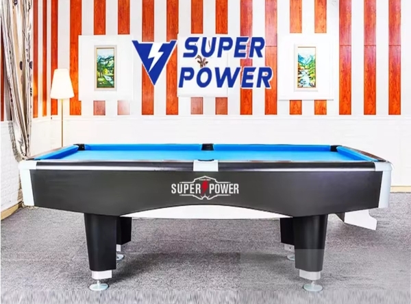 Bàn Bida Nhập Khẩu Nguyên Bộ Pool Table 9ft Super Power CLPH016