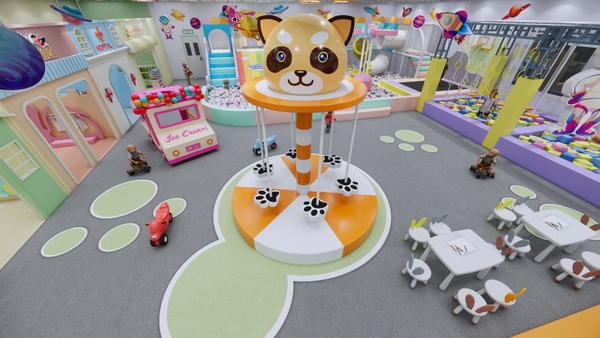 Đu quay mẫu mới HKCDQ13 - Đu quay ngựa nữ hoàng trong khu vui chơi giải ...