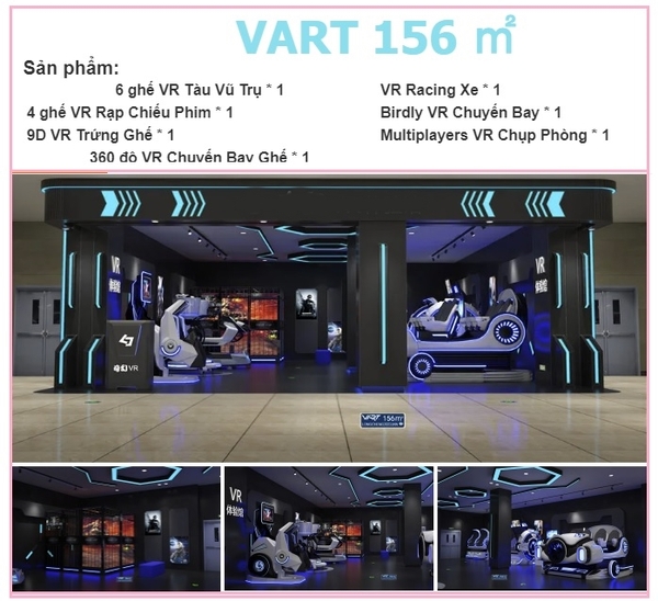 Khu Game VR - KVCGE1016- 156m2 Công viên game giải trí VR thực tế ảo ...