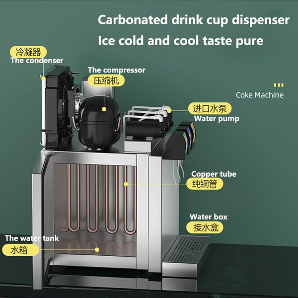 Máy rót Coke Post Mix hiệu suất cao để rót đồ uống nhanh và chính xác ...