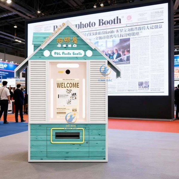 Máy Photo Booth PTBKB17 – Thiết Kế Vintage Độc Đáo Thu Hút Genz