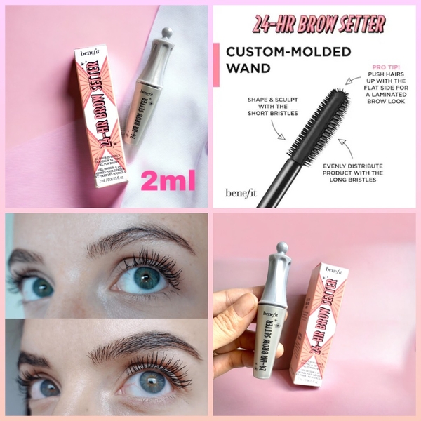 Gel Định Hình Chân Mày Benefit 24-Hour Brow Setter Clear Brow Gel 2ml ...