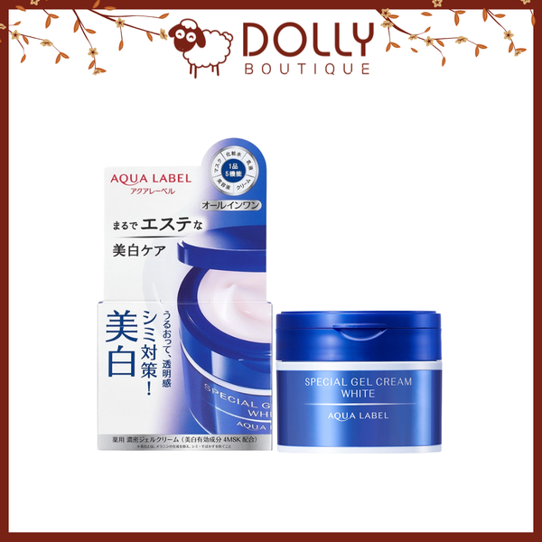 Kem Dưỡng Trắng Da Shiseido Aqualabel Special Gel White 90g