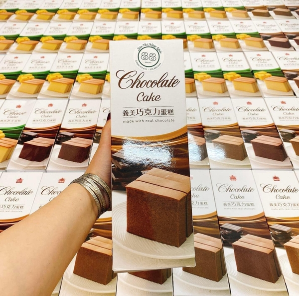 Bánh Bông Lan Socola Tươi Imei Đài 400g Daddy Mart