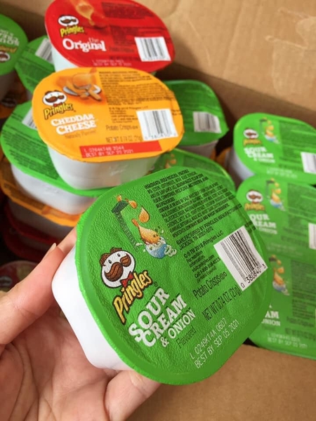 Snack khoai tây Pringles Mix 3 vị 48 Chén Daddy Mart