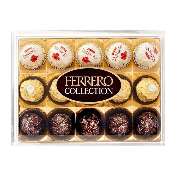 Socola Ferrero Collection 172g (15 viên) Mix vị Daddy Mart