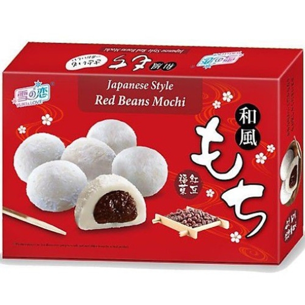 Bánh Mochi Yuki & Love Đậu Đỏ Hộp 210g Daddy Mart