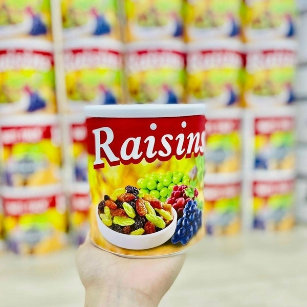 Nho Khô Raisins Nuts Talk Jumbo Size hộp 425g Daddy Mart