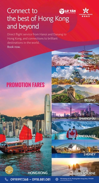 Hong Kong Airlines 2026: Mở đường bay thẳng Hà Nội – Hong Kong, giá từ