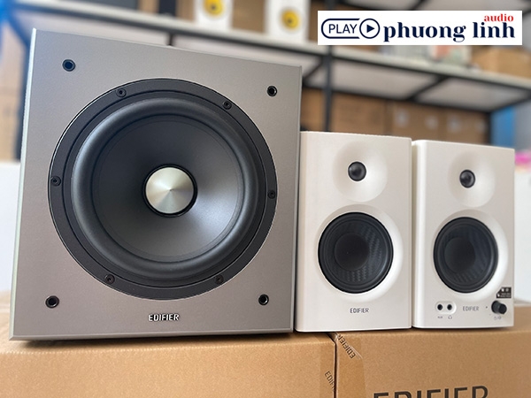 Hướng dẫn kết nối loa Edifier MR4 với loa Sub T5 Phương Linh Audio