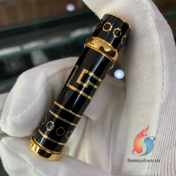 Cartier x Versace Lighter - Sơn mài viền vàng