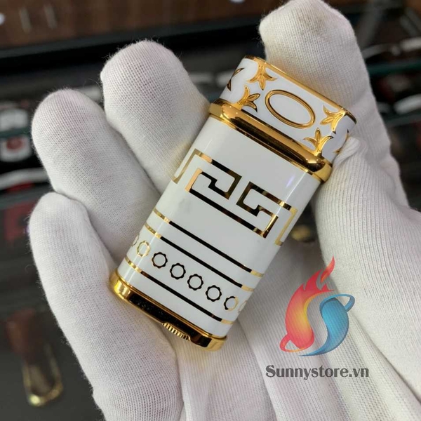 Cartier x Versace Lighter Sơn mài trắng - Sunnystore