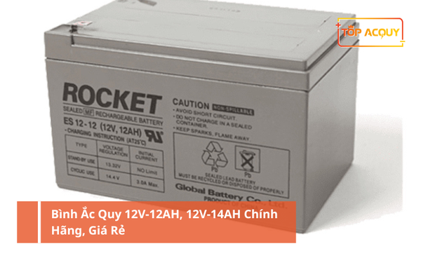Bình Ắc Quy 12V-12AH, 12V-14AH Chính Hãng, Giá Rẻ