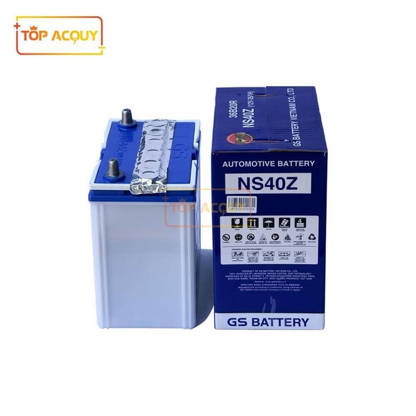 Ắc quy GS 12V - 35AH NS40Z - Cam kết uy tín