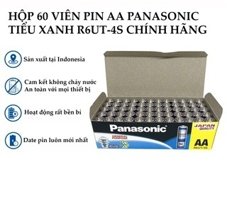 Pin 2A Panasonic - Pin rời hộp xanh